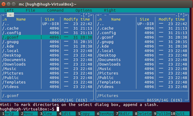 Midnight Commander · File Managers