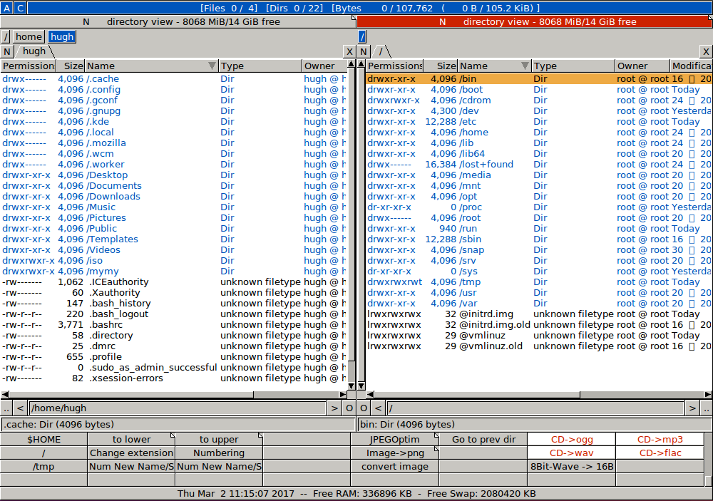 worker · File Managers